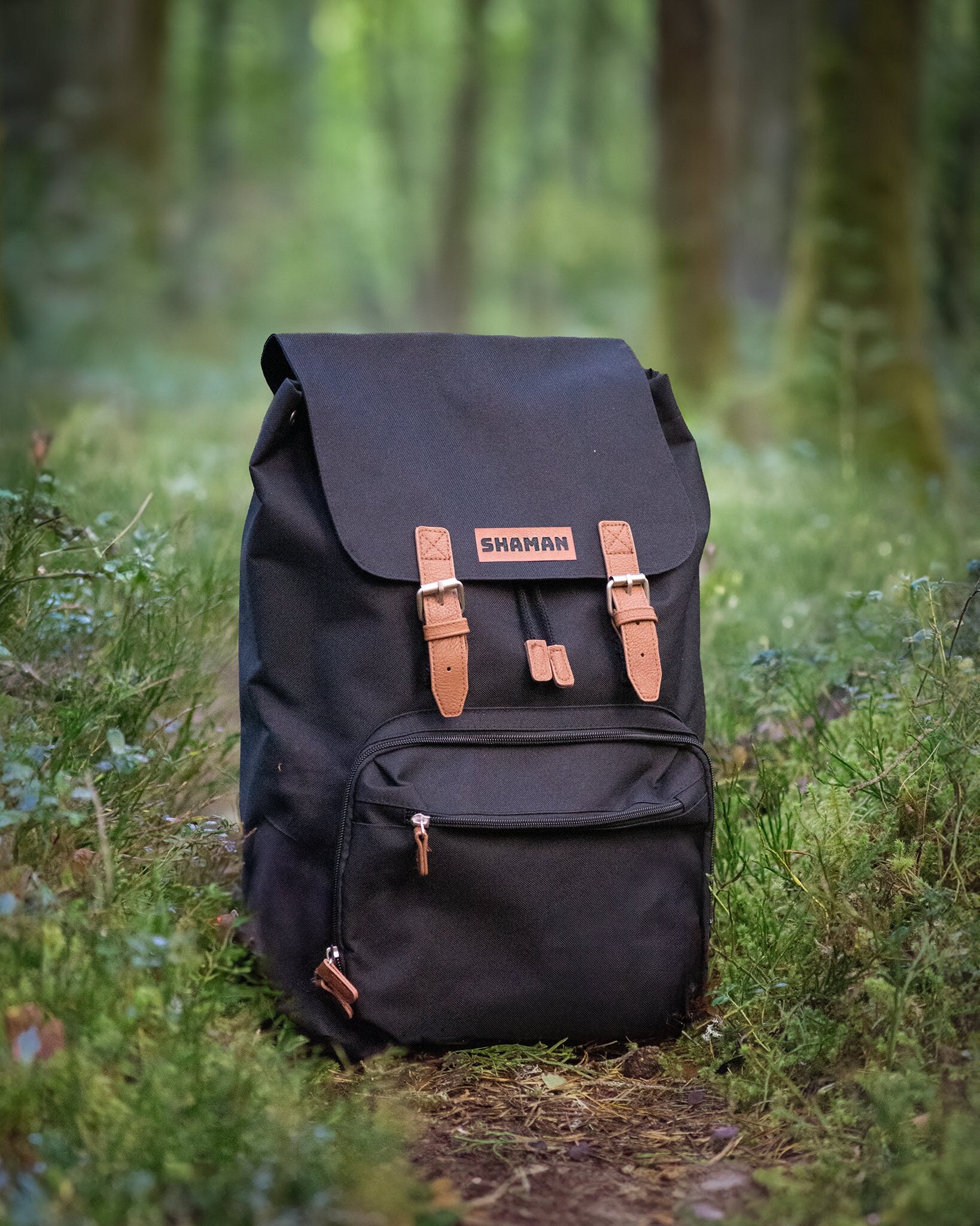 Black Office Backpack for Women Office Friend Gift Gift for Office ...