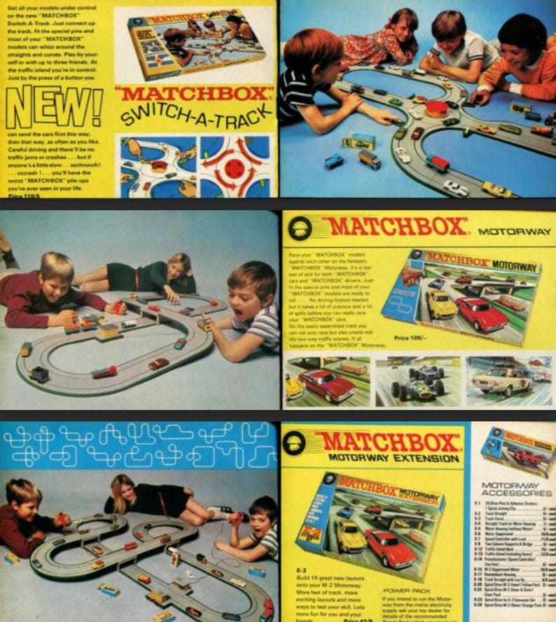 MATCHBOX Lesney 1970 Catalogue - SUPERFAST Diecast Cars Retro Toy ...