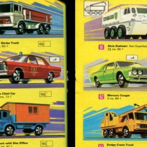 MATCHBOX Lesney 1970 Catalogue - SUPERFAST Diecast Cars Retro Toy ...