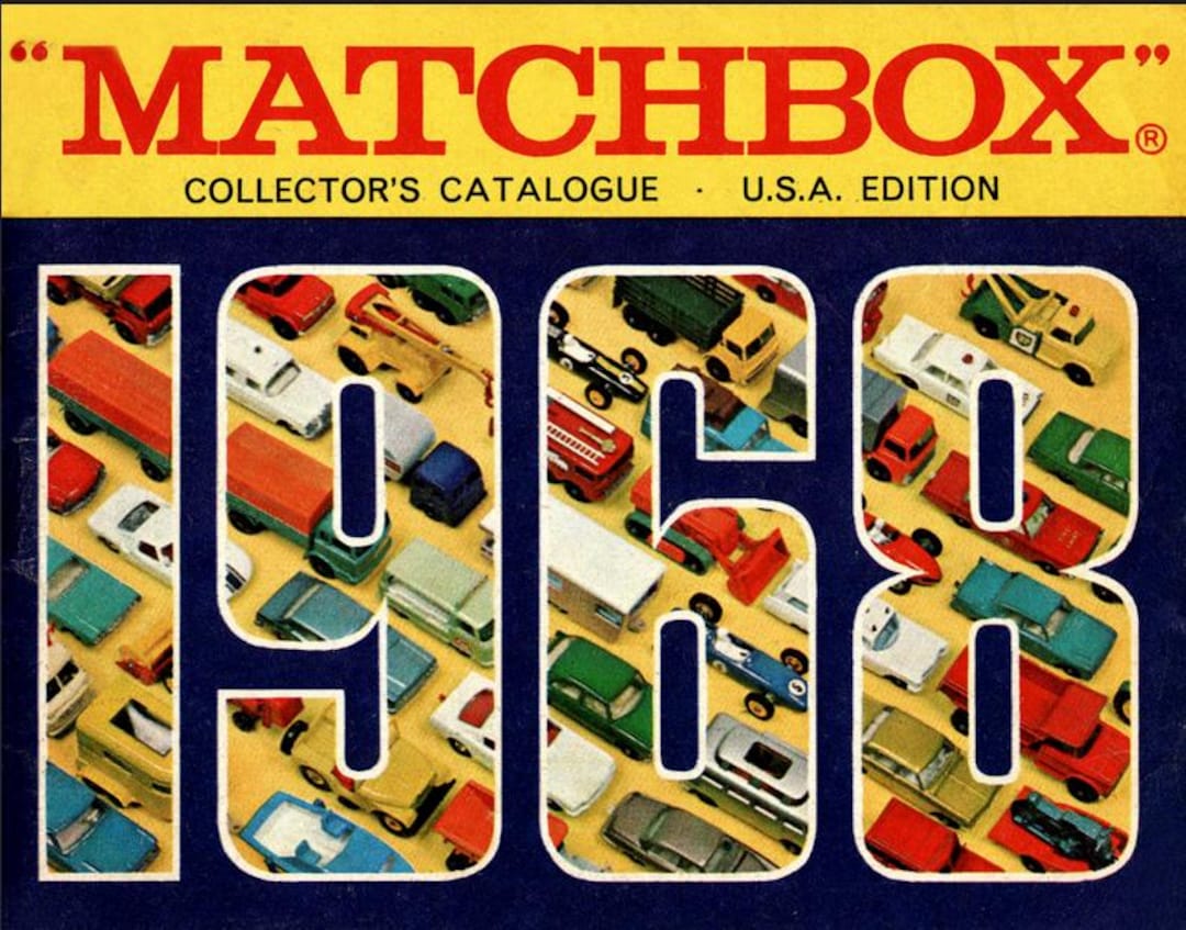 MATCHBOX Lesney 1968 Catalogue - USA Edition - Diecast Cars Retro Toy ...