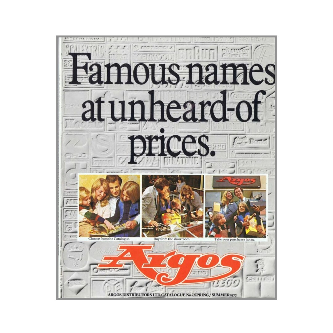 ARGOS Catalogue Spring / Summer 1977 - U.K Edition Nostalgia Fashion ...