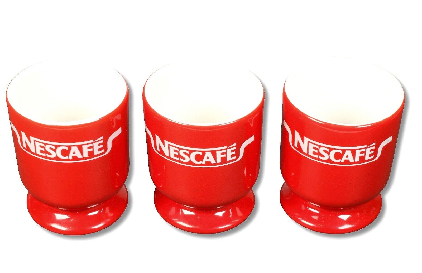 NESCAFÉ Coffee Iconic Vintage Ceramic Set Classic Red Milk Jug Sugar ...