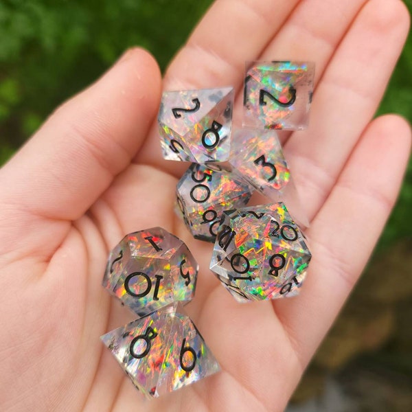 Clear Dice - Etsy