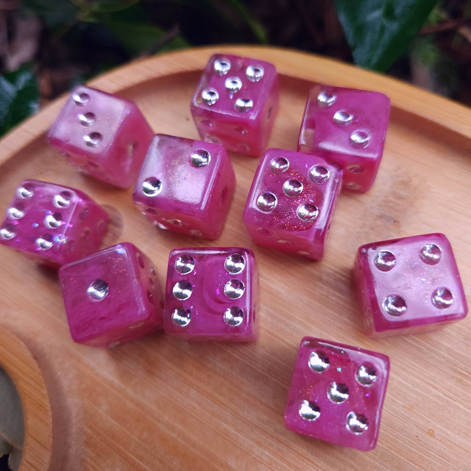 D6 Dice Set Heart Fire Set Table Top Gaming Dungeons and - Etsy