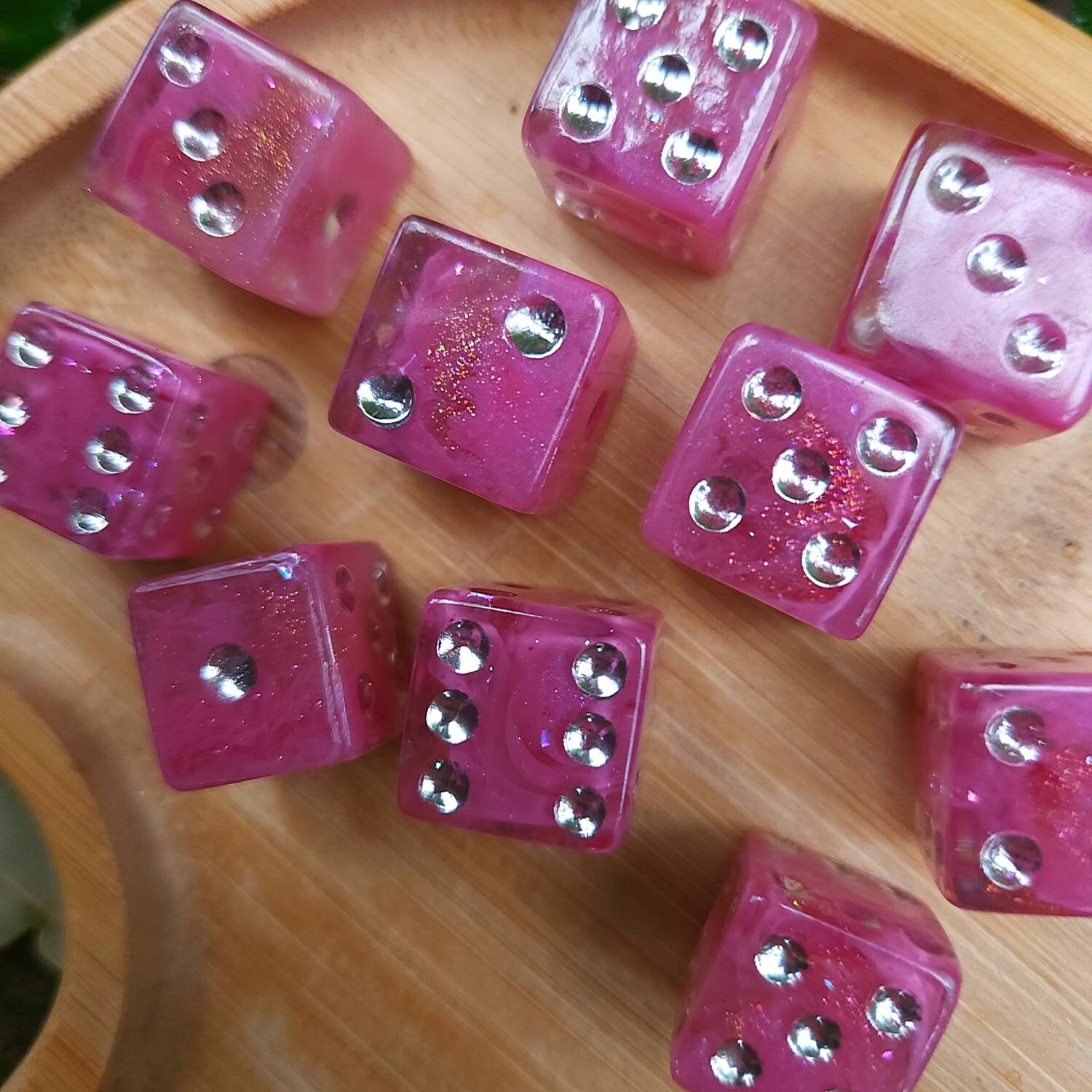 D6 Dice Set Heart Fire Set Table Top Gaming Dungeons and - Etsy