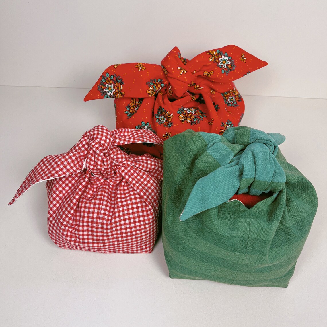 Medium Bow Gift Bag Pattern Easy PDF Sewing Pattern for Making Reusable ...