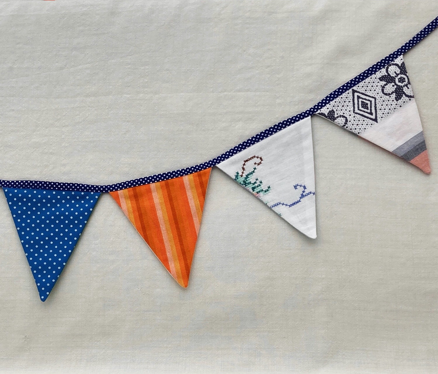 Bunting Banner Pattern Easy PDF Sewing Pattern & Tutorial for Making ...