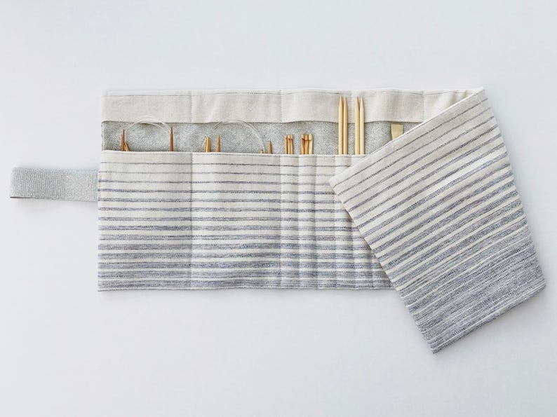 Knitting Needle Roll Pattern: Easy Sewing Project (PDF Pattern) - Etsy