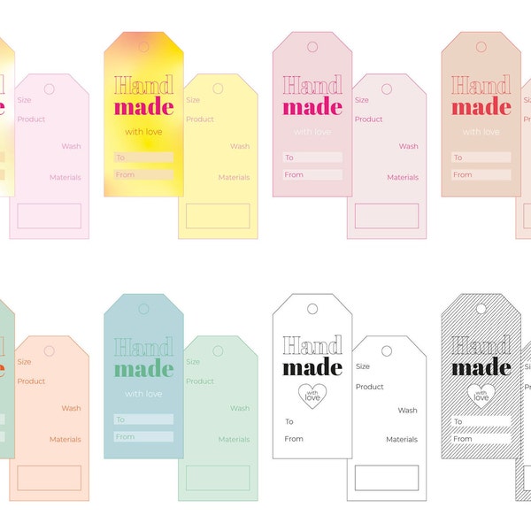 Tags for Handmade Items - Etsy