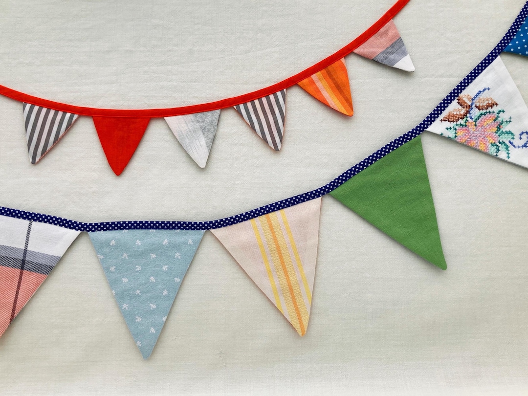 Bunting Banner Pattern | Easy PDF Sewing Tutorial for Birthday, Easter ...