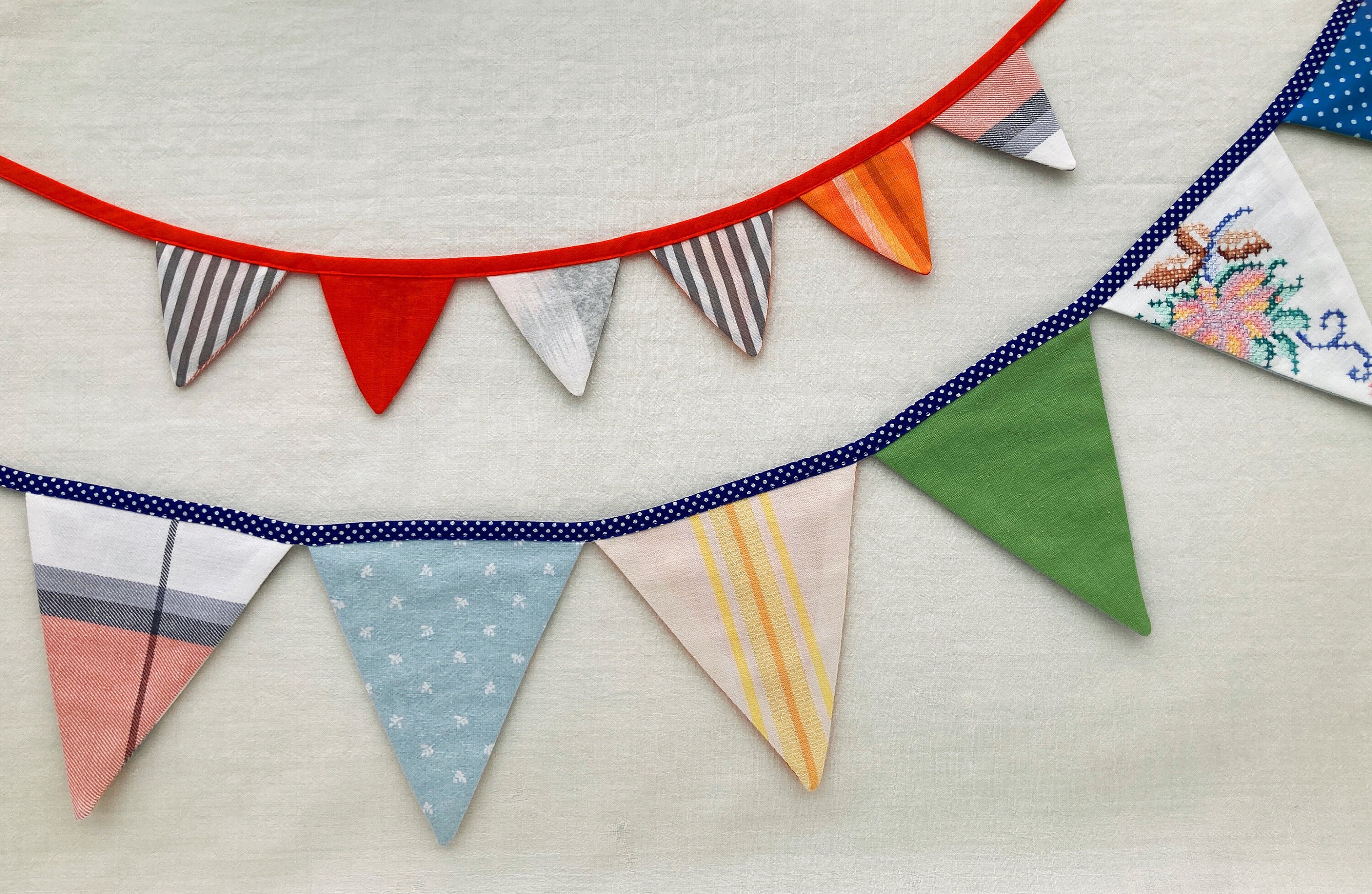 Bunting Banner Pattern Easy PDF Sewing Pattern & Tutorial for Making ...