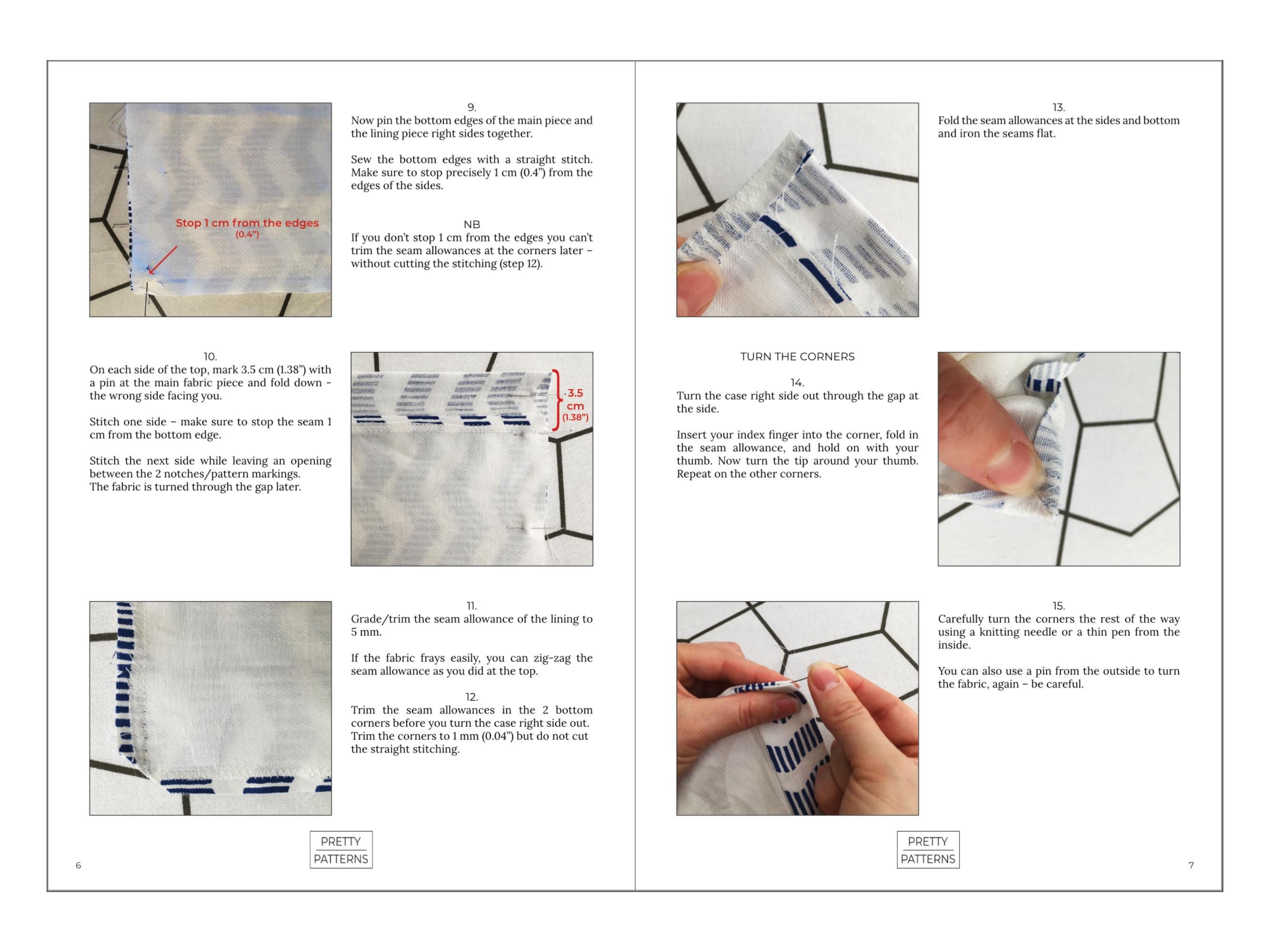 Knitting Needle Roll Pattern: Easy Sewing Project (PDF Pattern) - Etsy