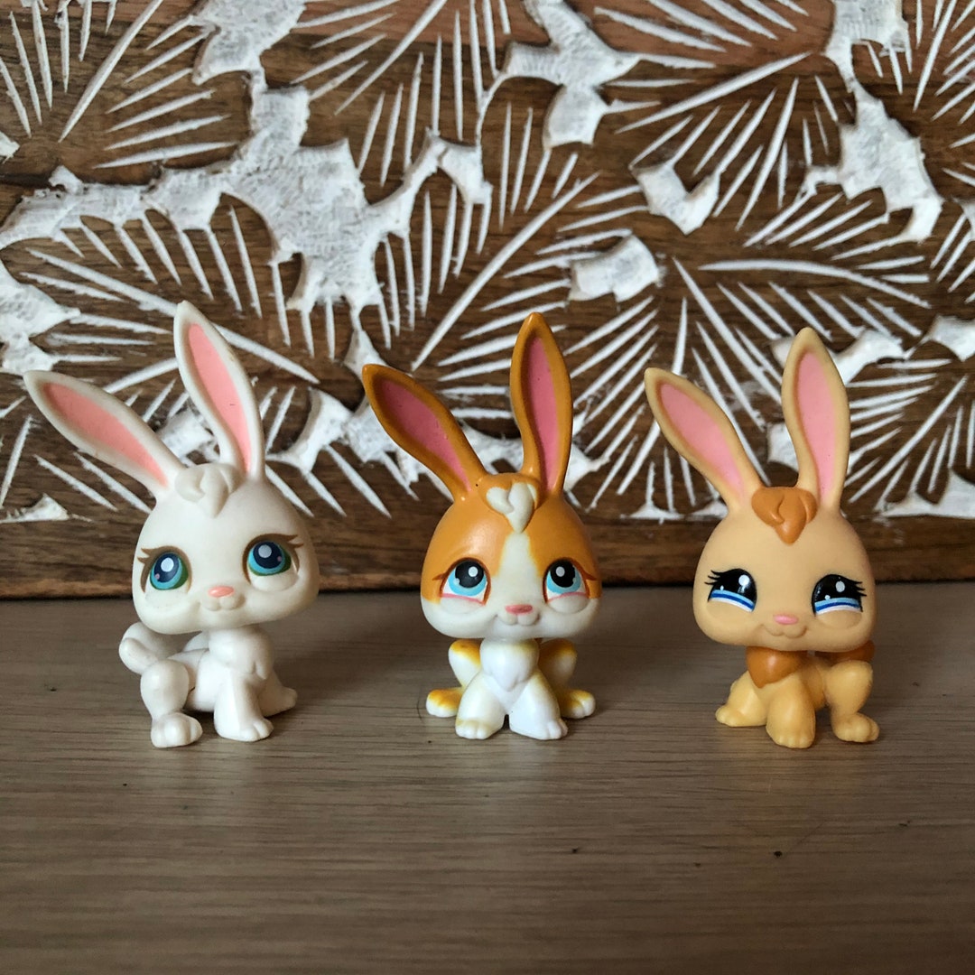 LPS Rabbit 3 75 1441 Hasbro Authentic Rare Collector - Etsy UK