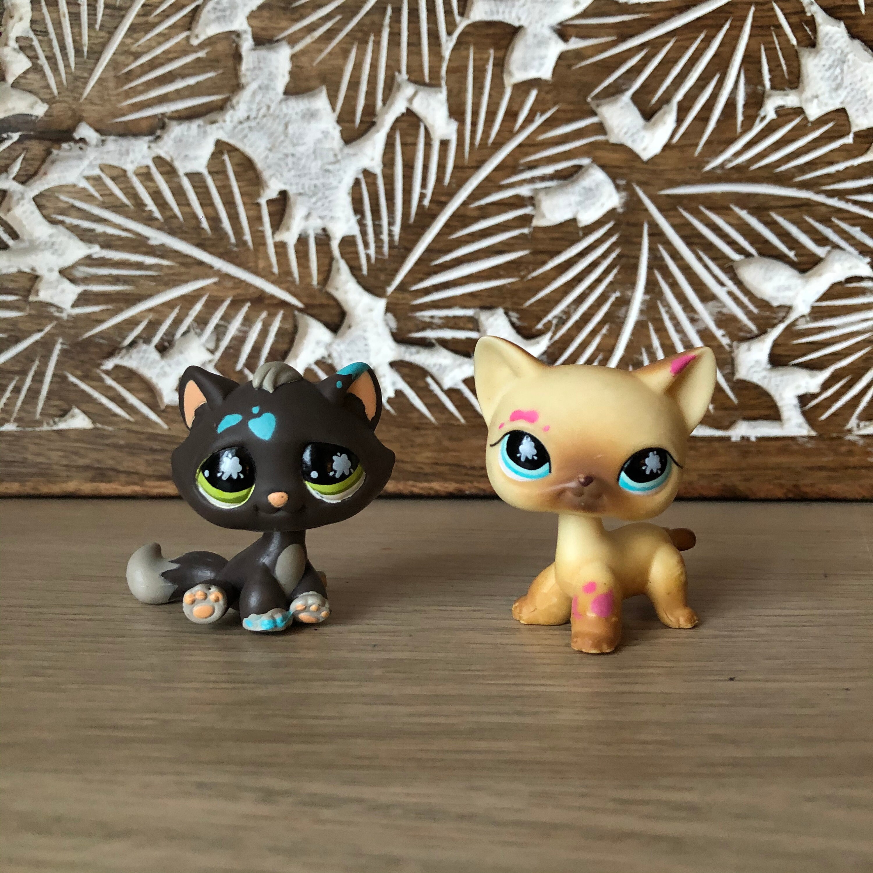 LPS Messiest Cats 815 816 Hasbro Rare Collector Toys | Etsy