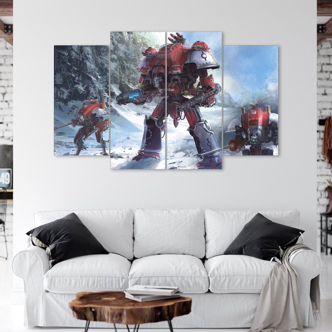 Knight Castellan, Imperial Knights, Wh40k Print, WH Wall Art, Warhammer ...