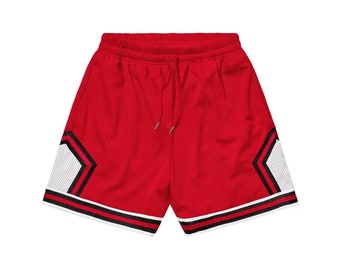 Mesh Basketball Shorts With Pockets Black Mesh Shorts Red Mesh Shorts ...