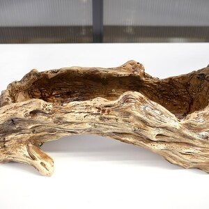 Faux Driftwood Planter Sculpture Multilayer Log Planter Artificial Tree ...