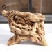 Faux Driftwood Planter Sculpture Multilayer Log Planter Artificial Tree ...