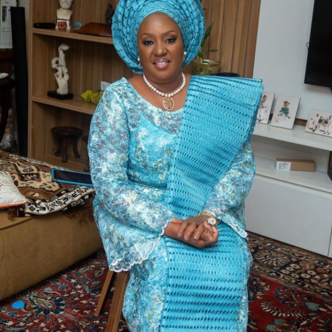 Gele and Ipele. Auto Gele. Womens Accessories. African Cotton. Nigerian ...