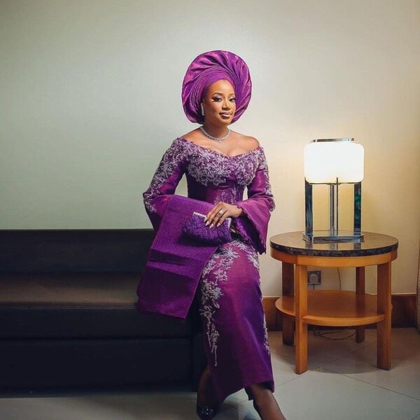 Purple Agbada - Etsy