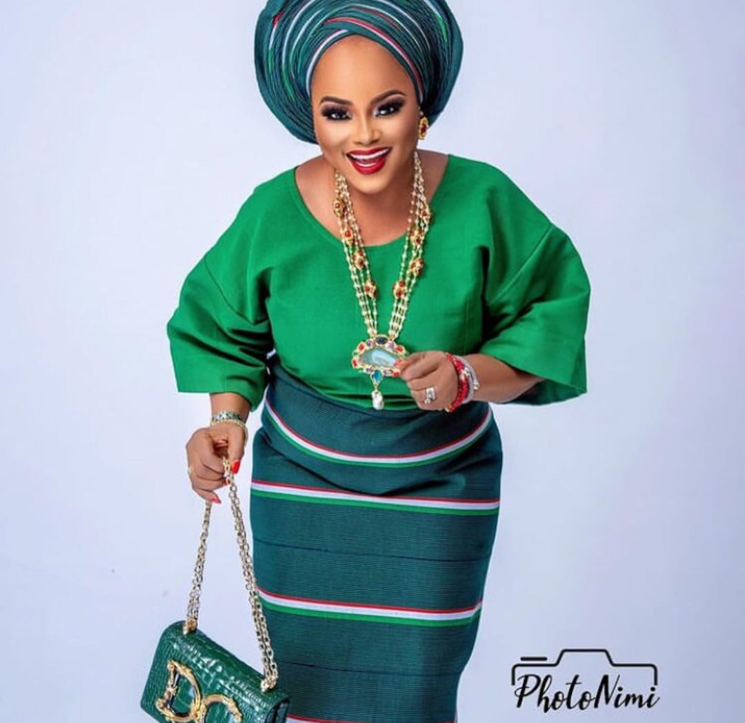 Asooke Iro and Buba, African Nigerian Print, Aso Ofi Dress, Autogele ...