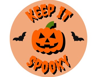 Keep It Cute Keep It Spooky PNG - Etsy