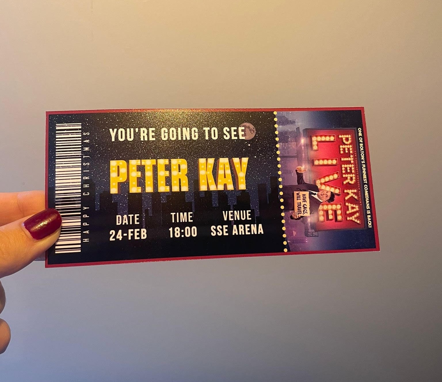 Surprise Ticket Comedian Ticket Gig Ticket Festival - Etsy