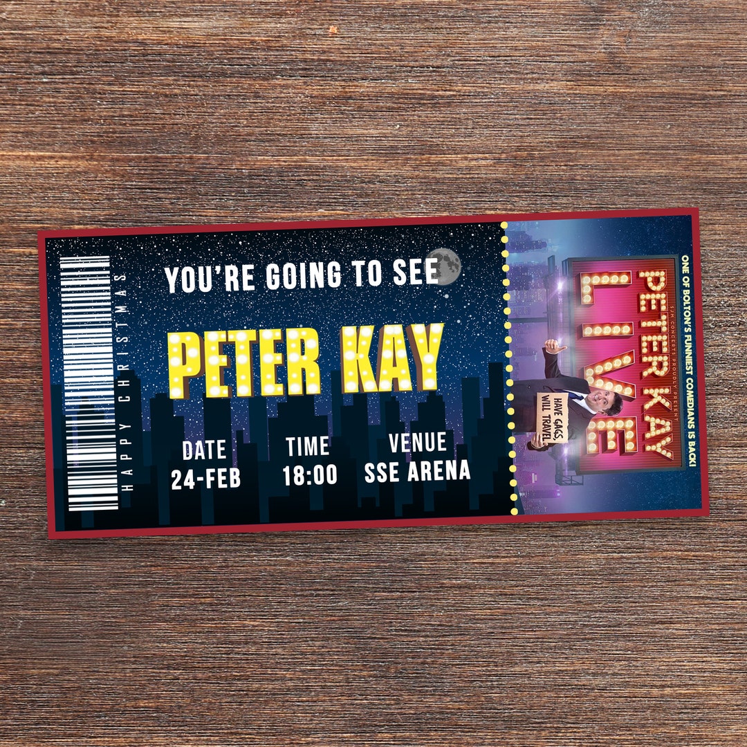 Surprise Ticket Comedian Ticket Gig Ticket Festival - Etsy