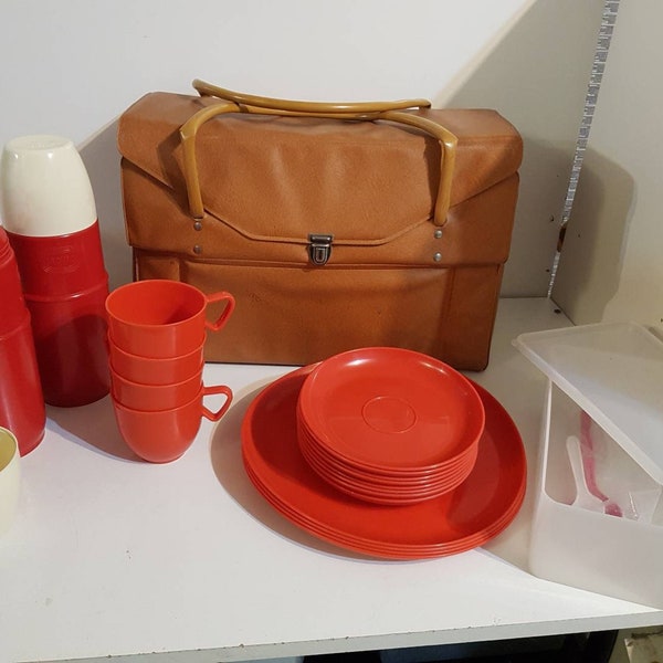 Vintage Picnic Set - Etsy UK