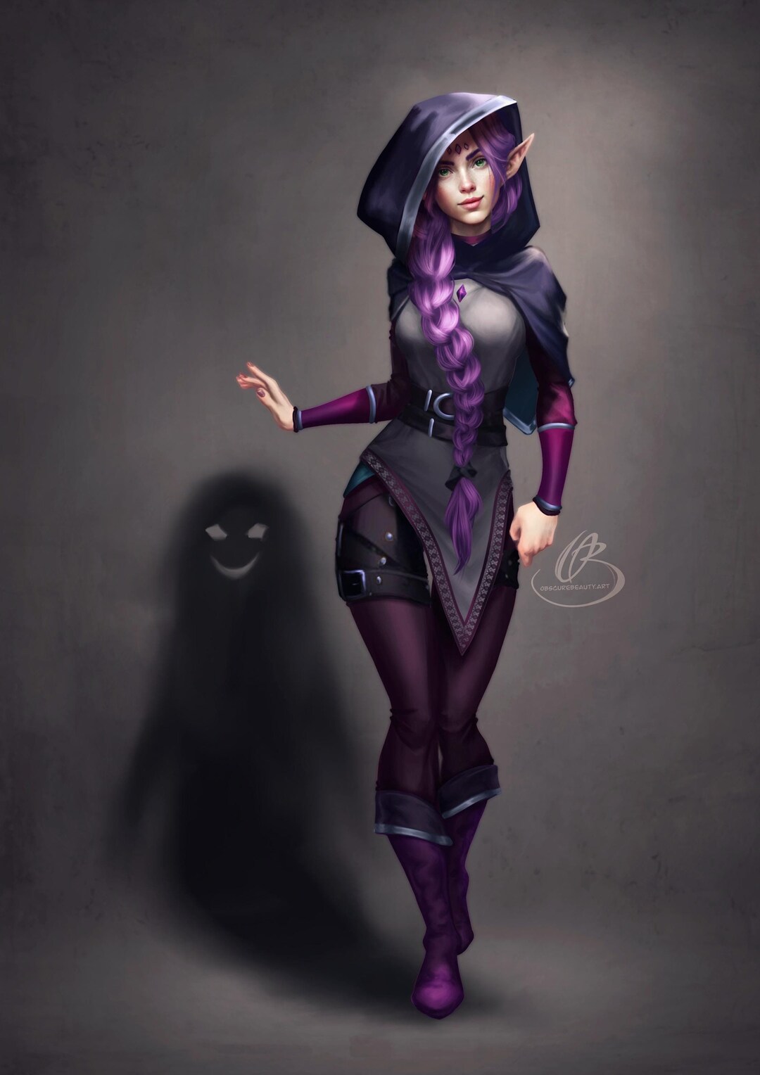 Dnd Character Commission Pathfinder World of Warcraft Book Illustration ...