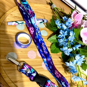 Jinx Lanyard: Arcane Series Fan Art, Gamer Gift - Etsy
