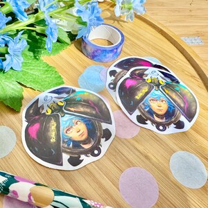 Isha Sticker, Arcane Fanart Vinyl Decal, Riot League of Legends ...