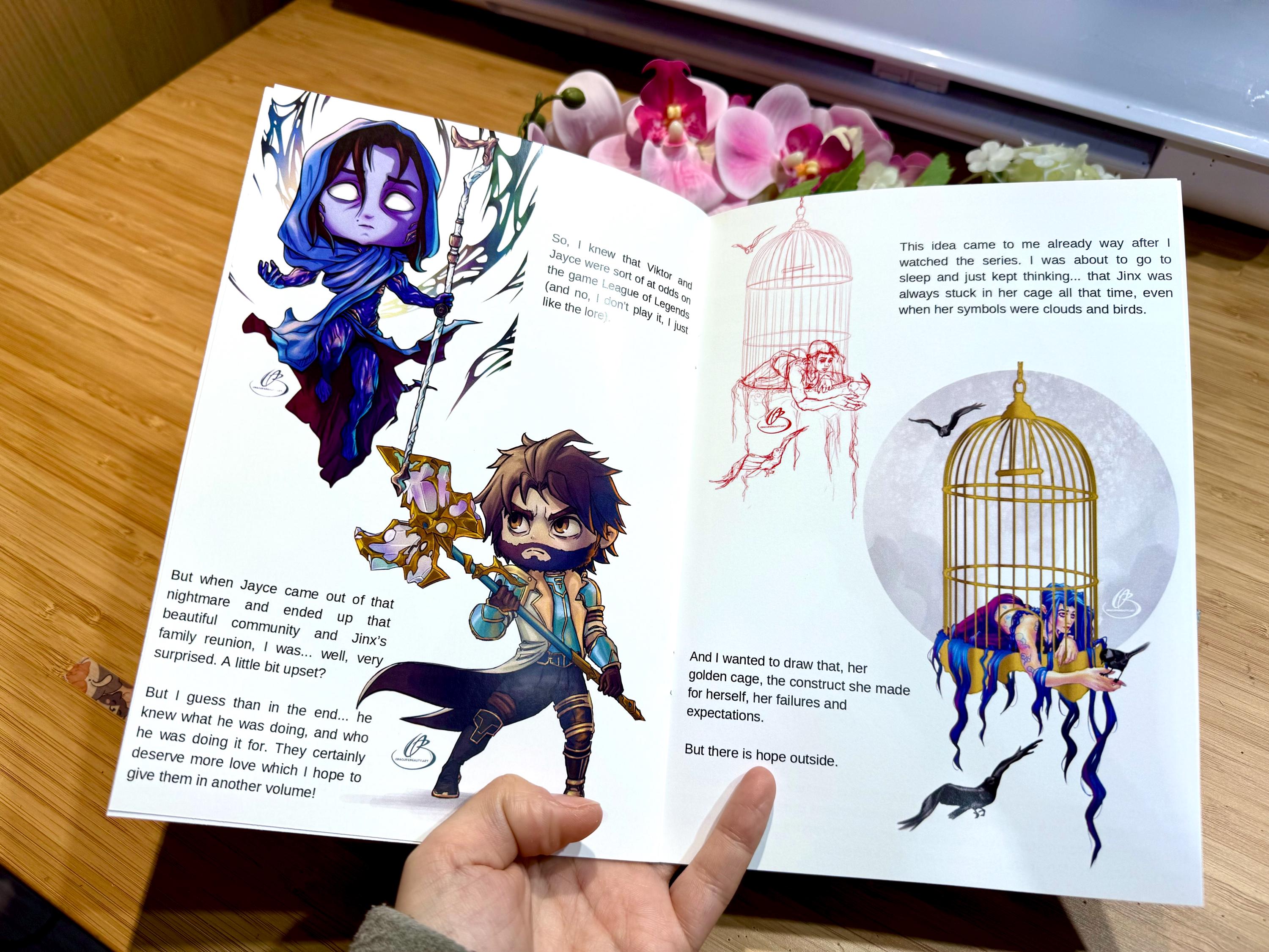 Arcane Fan Art Zine Vol. 1: League of Legends Art Book - Etsy
