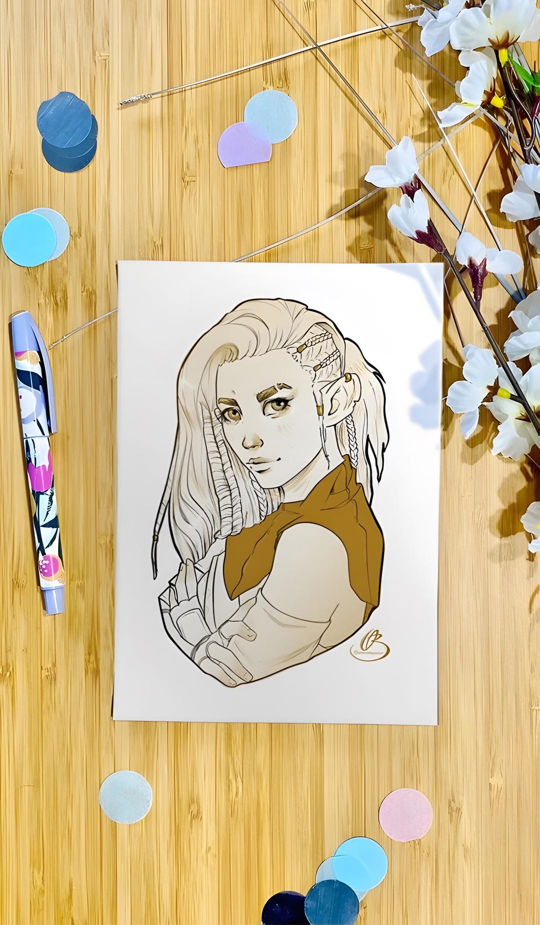 Halfling Dnd Art Print, Fantasy Aesthetic RPG Wall Decor, Dungeons and ...