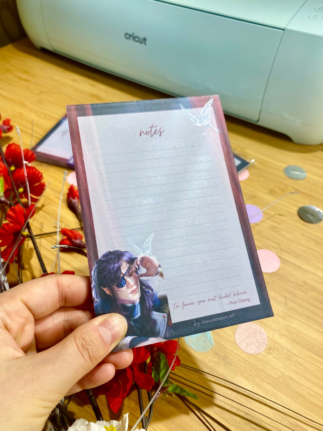 Hua Cheng Notepad, Heaven Official's Blessing Fanart, Fantasy ...