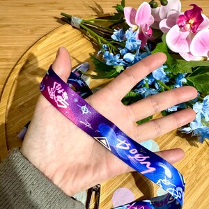 Jinx Lanyard: Arcane Series Fan Art, Gamer Gift - Etsy