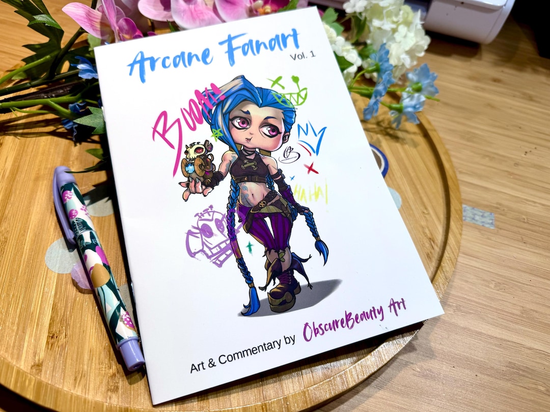 Arcane Fan Art Zine Vol. 1: League of Legends Art Book - Etsy