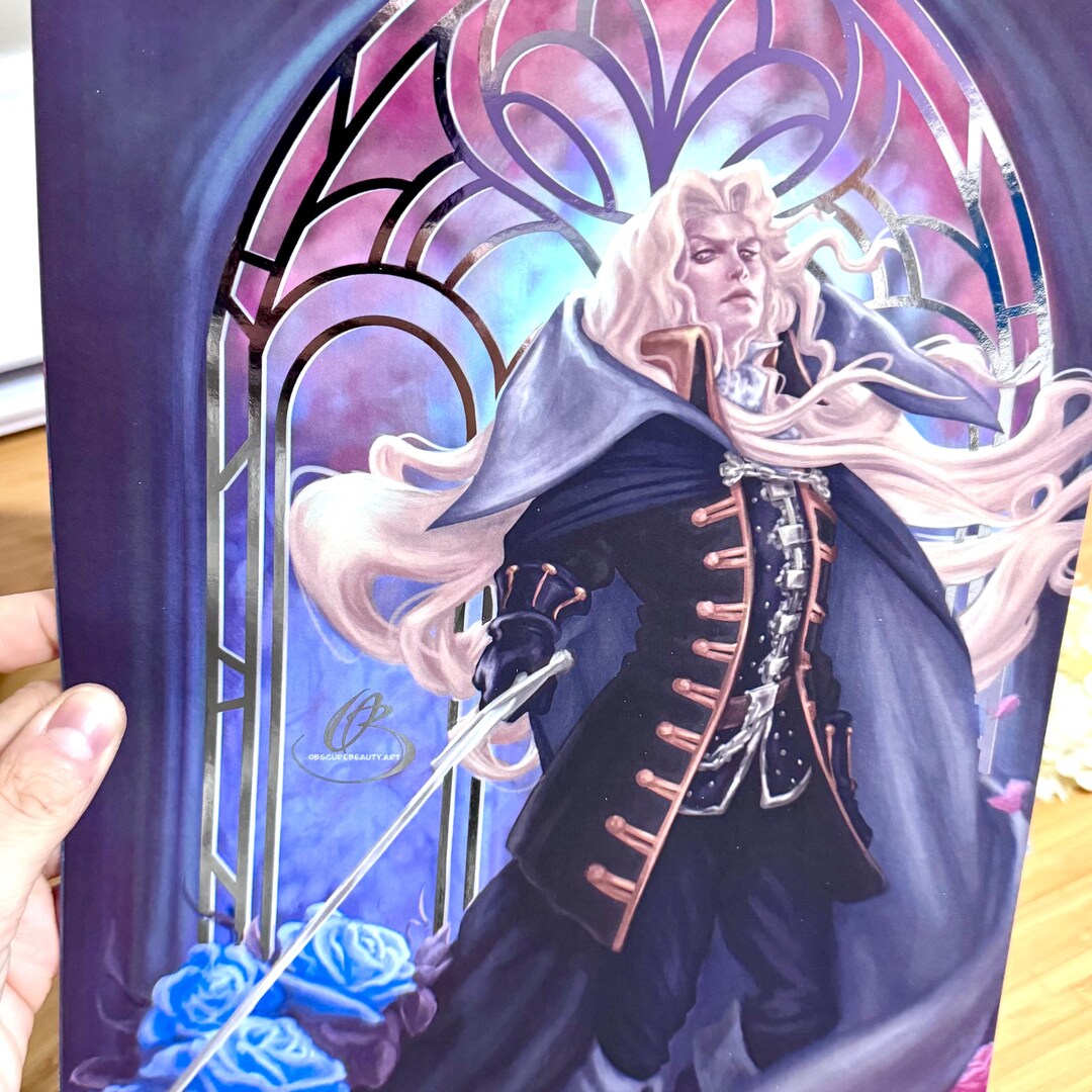 Alucard Print Art: Castlevania Fanart Poster - Etsy
