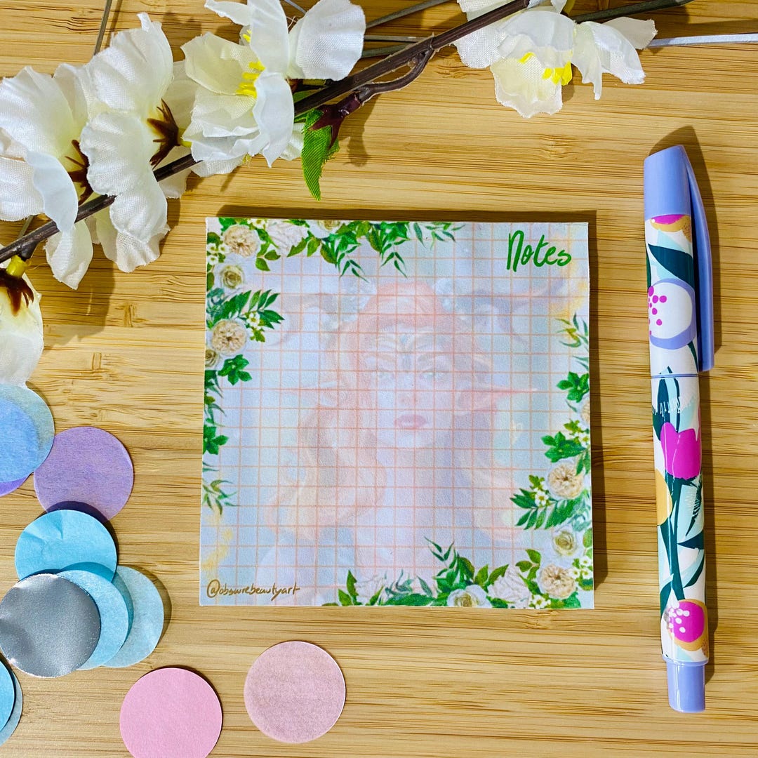 Handmade Tear Away Notepad, Cute Stationery Memo Pad, To-do List Small ...