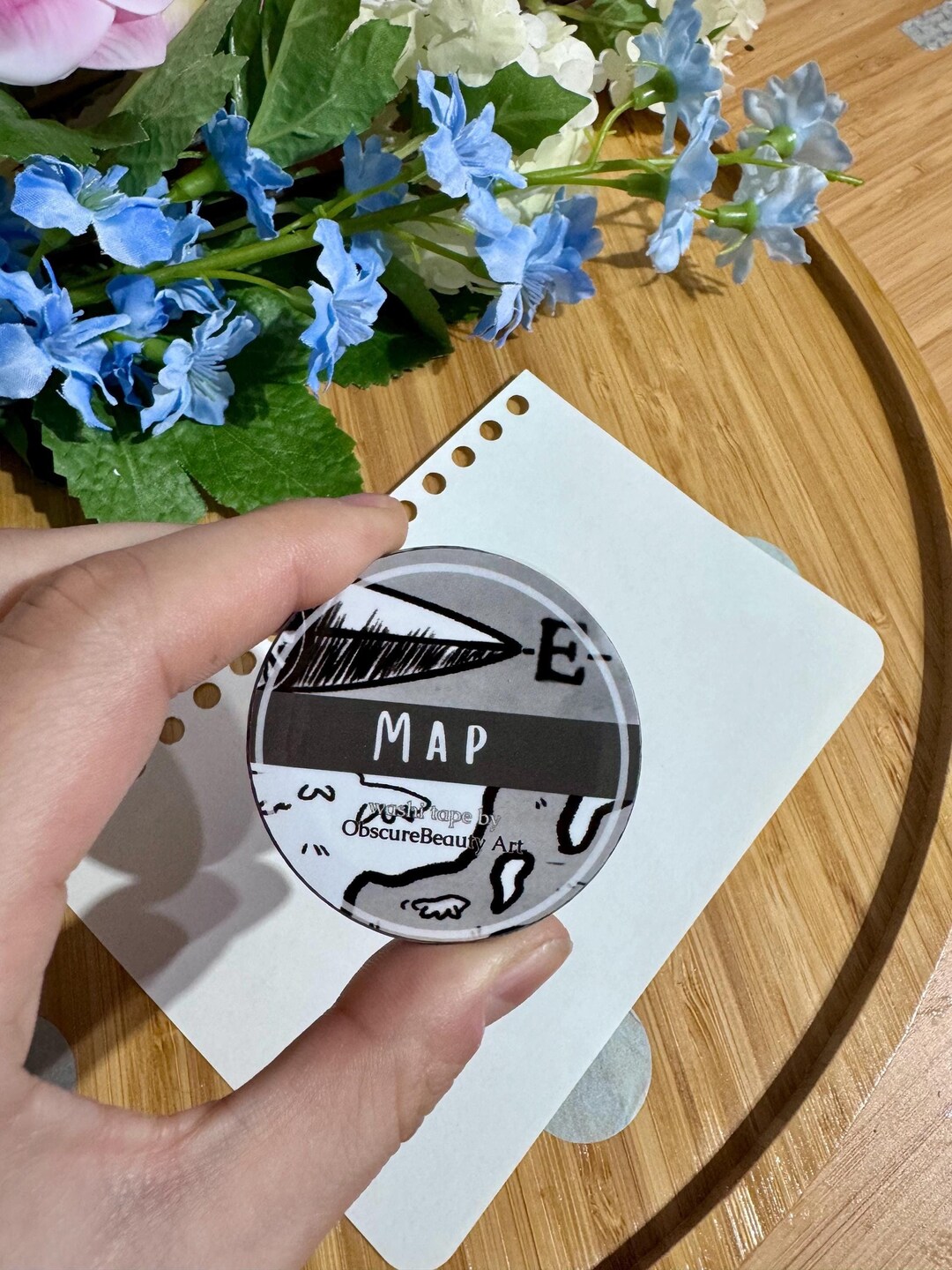 Dnd Map Washi Tape, TTRPG Map Stationery Gift, Fantasy Journaling ...