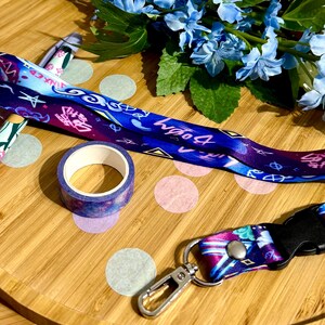 Jinx Lanyard: Arcane Series Fan Art, Gamer Gift - Etsy