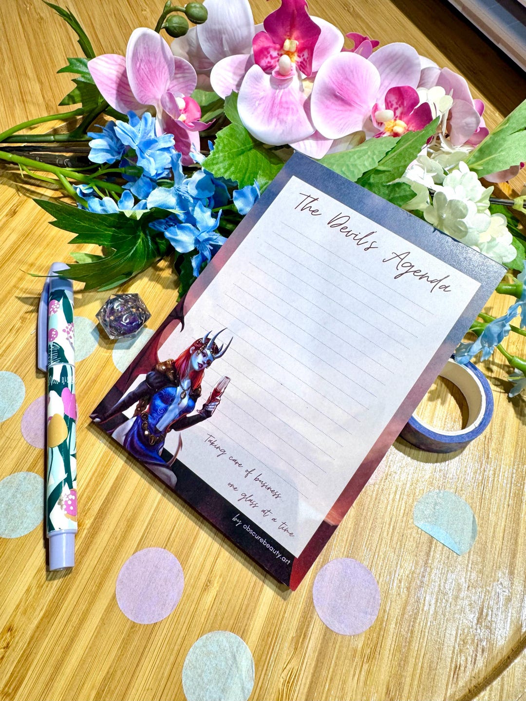 Mizora Notepad, Baldur's Gate 3 Memo Pad, Dnd Lovers Stationery Gift ...