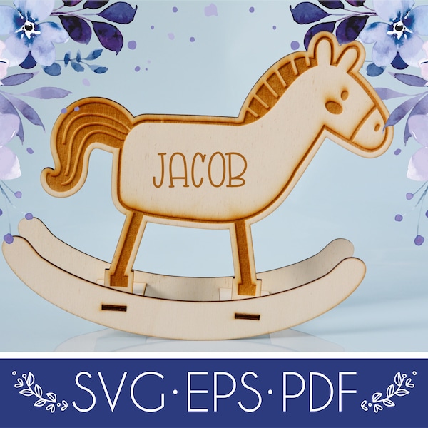 Rocking Horse Plans - Etsy