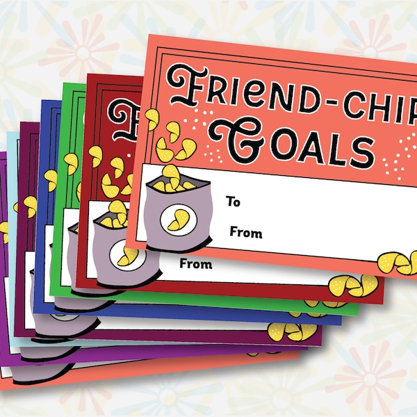 Friend Chip Goals - Etsy
