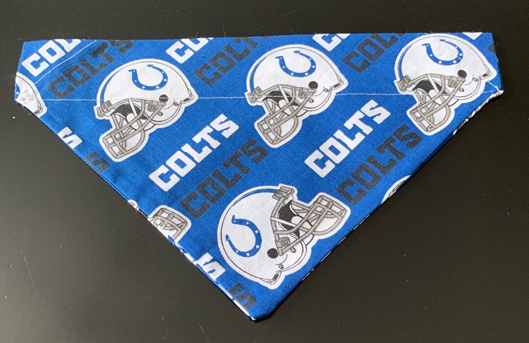 Indianapolis Colts Over the Collar Dog Bandana - Etsy