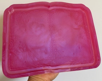 Open Book Silicone Mold 2 Sizes Resin Mold | Etsy