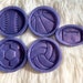 Sports 3 Inch Keychain Silicone Mold - Resin Mold - Football ...
