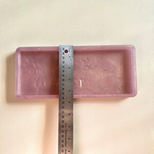 Rectangle Shape Silicone Mold, 10 Inches Wide - 12mm Deep Resin Mold - Etsy