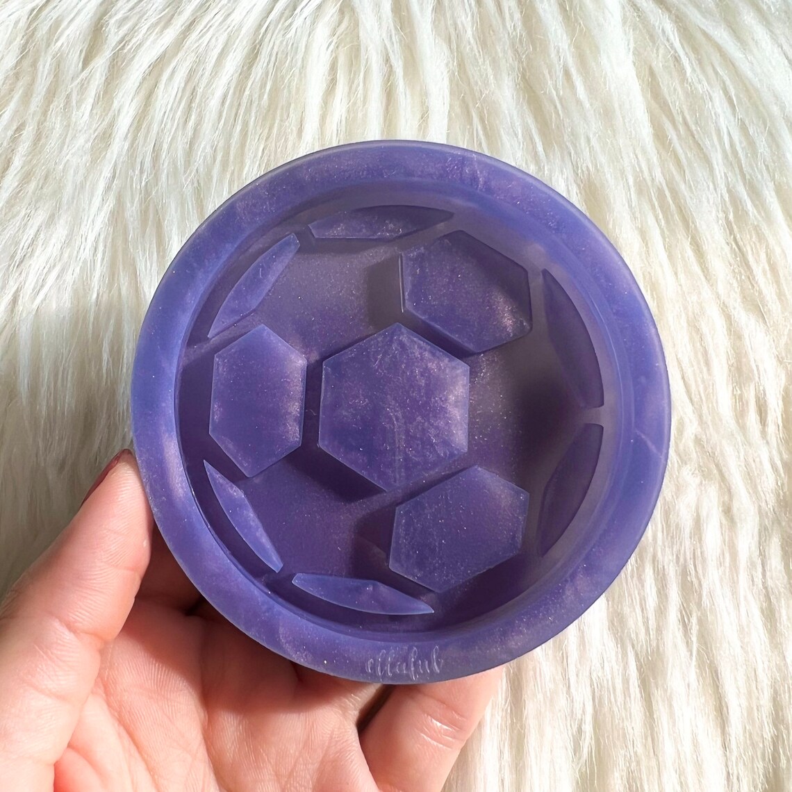 Sports 3 Inch Keychain Silicone Mold - Resin Mold - Football ...