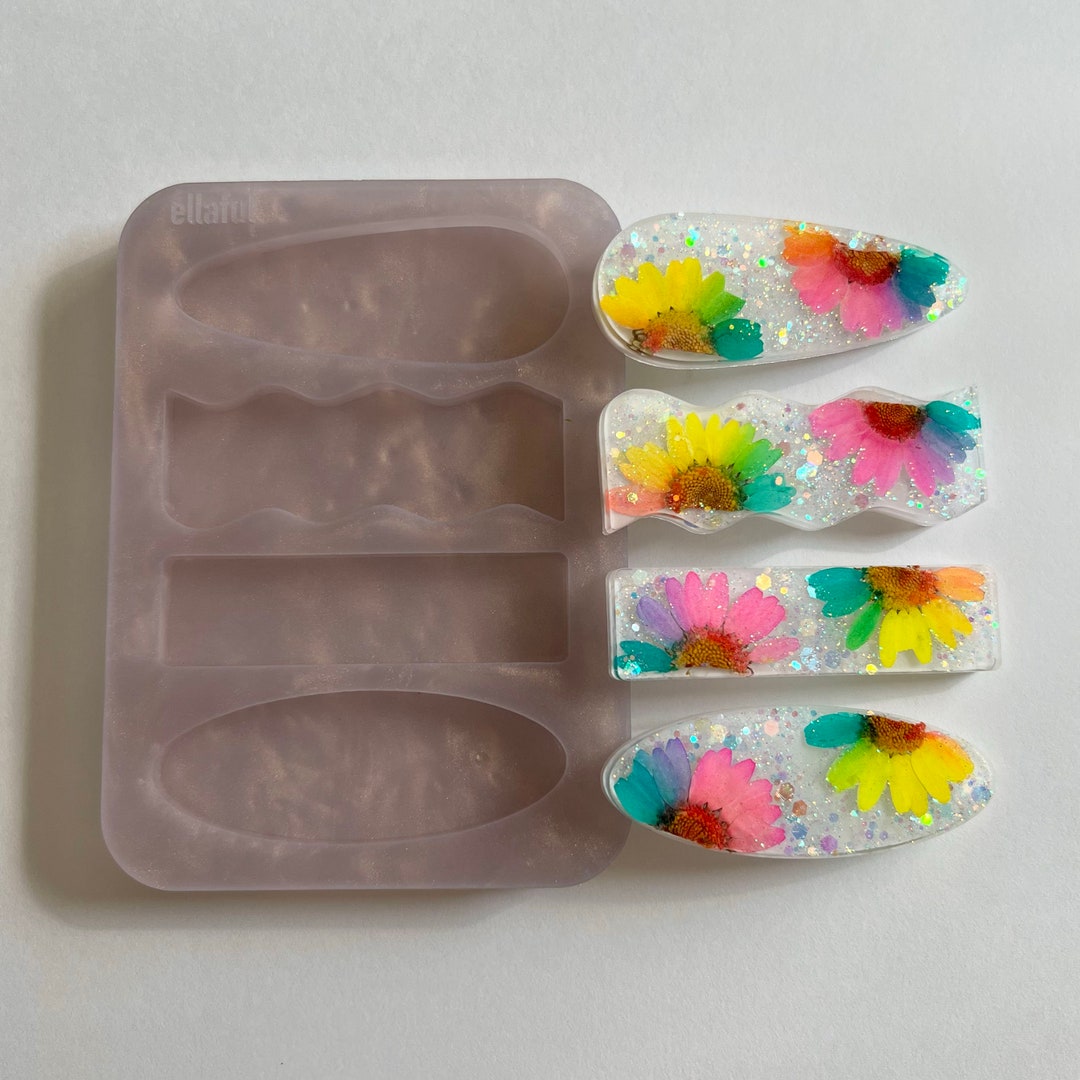 Hair Clip Silicone Mold - Barrette Mold - Resin Mold - Etsy